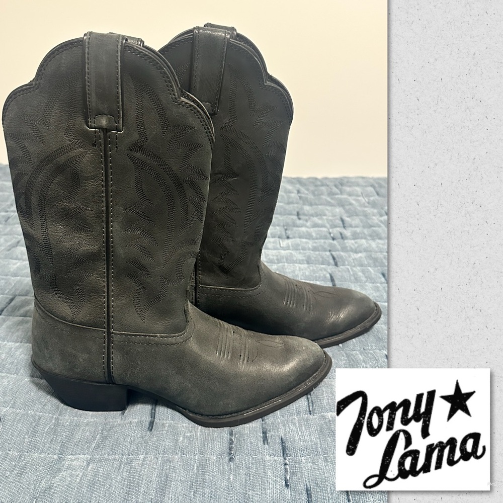 Tony Lama Western Cowboy Boots - Gem